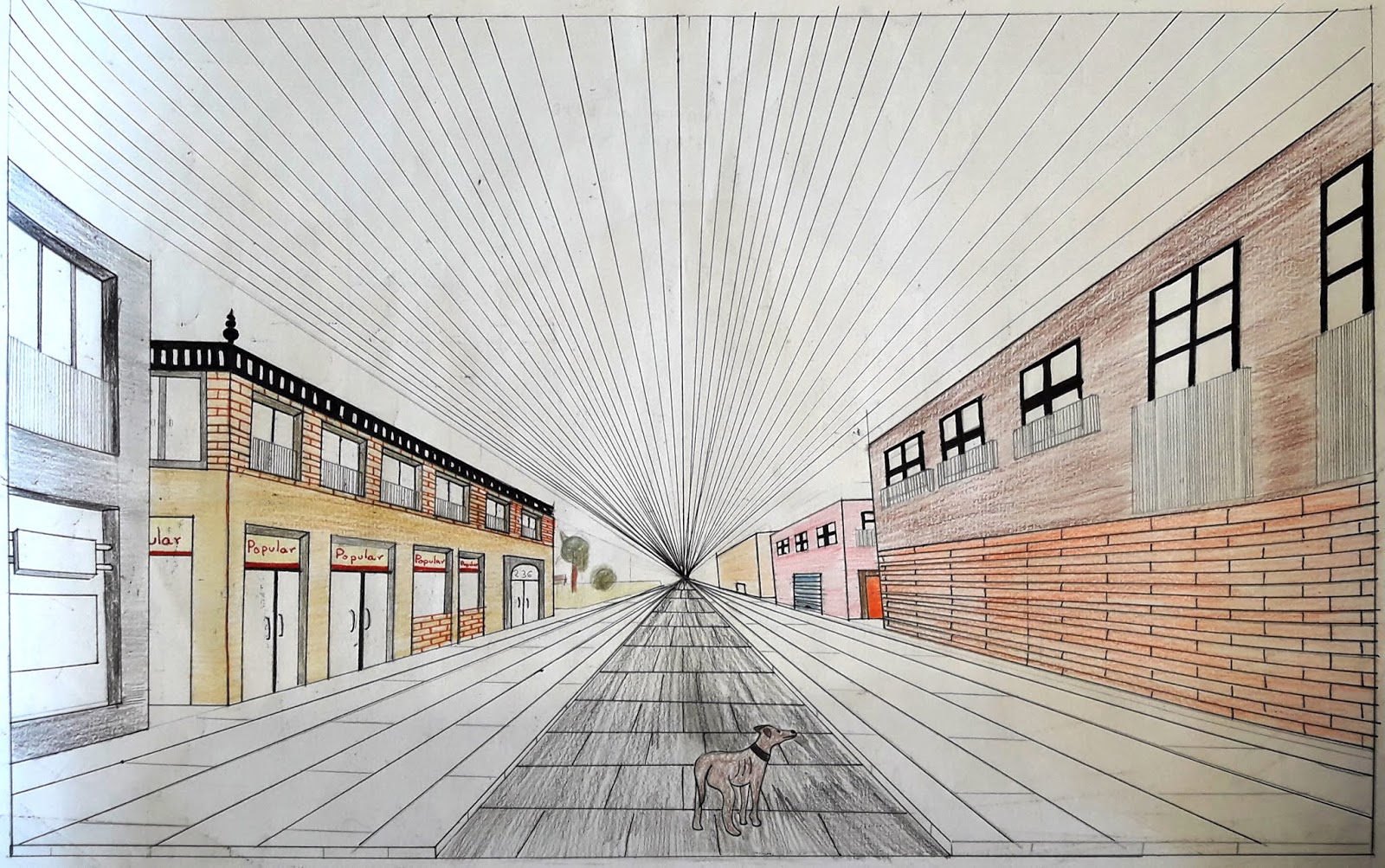 Aprenenem, observem, creem i innovem: La Perspectiva Cónica - Dibujamos ...