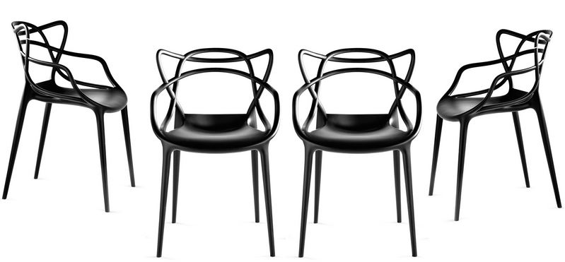 Arredo a modo mio: Masters di Kartell, tre sedie design in una