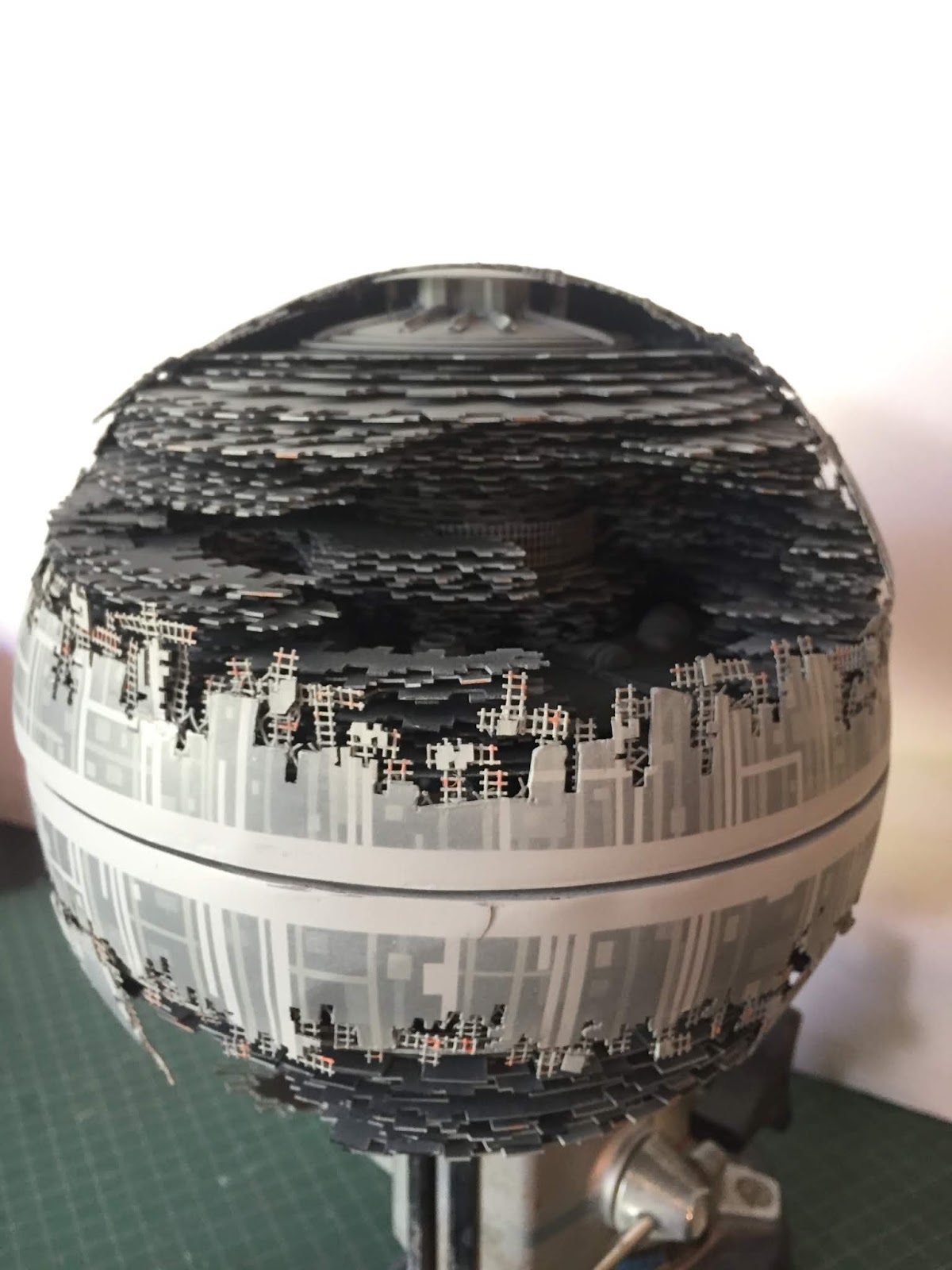 The Irate Modeler: Death Star II Scratch Build Part 4