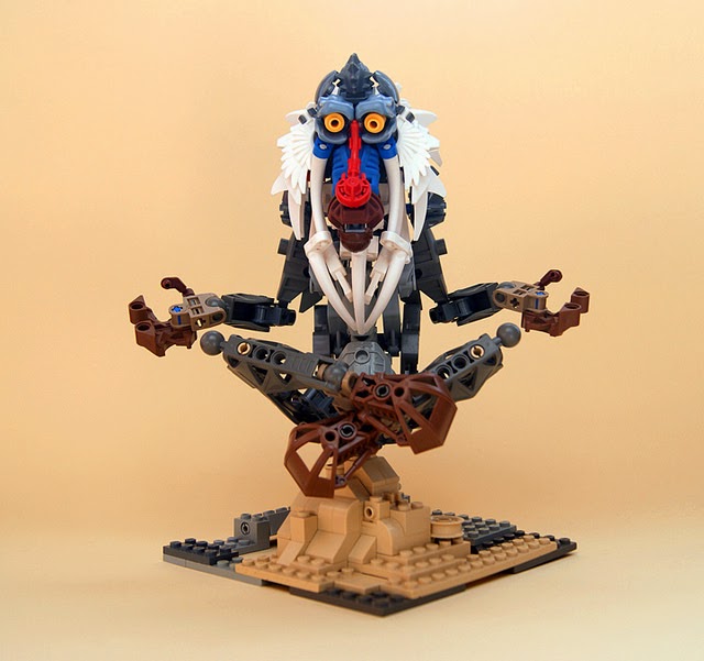LEGOs® Brasil: Reprodução incrível de Rafiki do Rei Leão