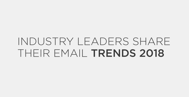 Email Marketing Trends 2018 - #infographic