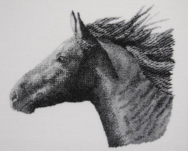 Art Threads: Friday Inspiration - Blackwork Embroidery