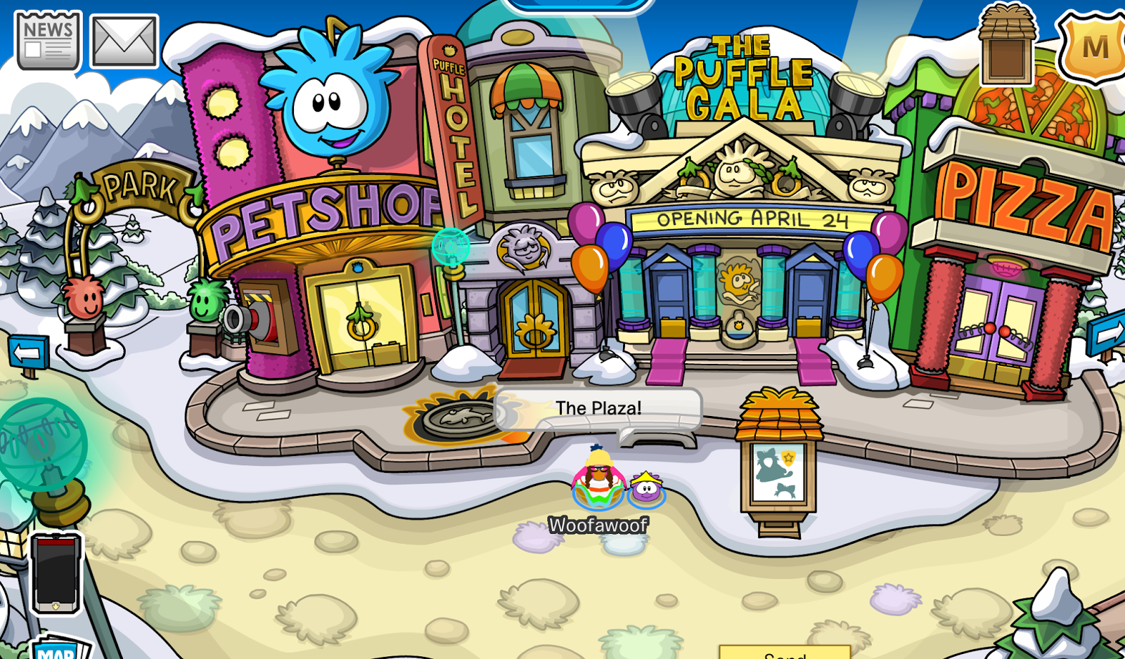 Woofawoof CP: Puffle Party Tour:)