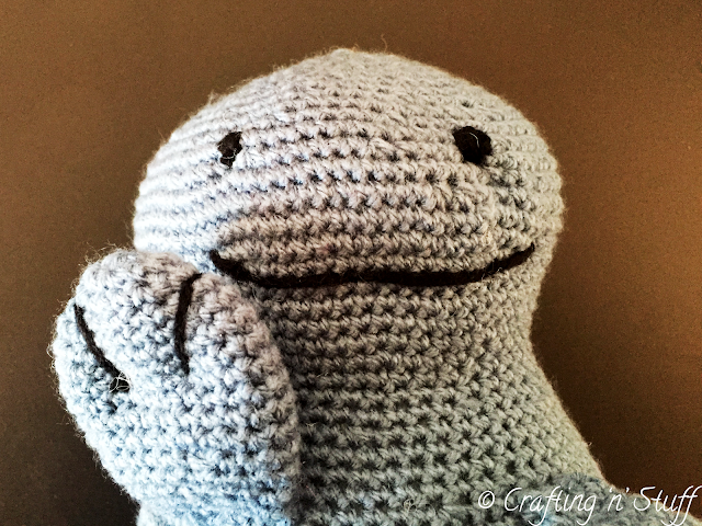 Crafting 'n' Stuff: Quagsire crochet (1/721)