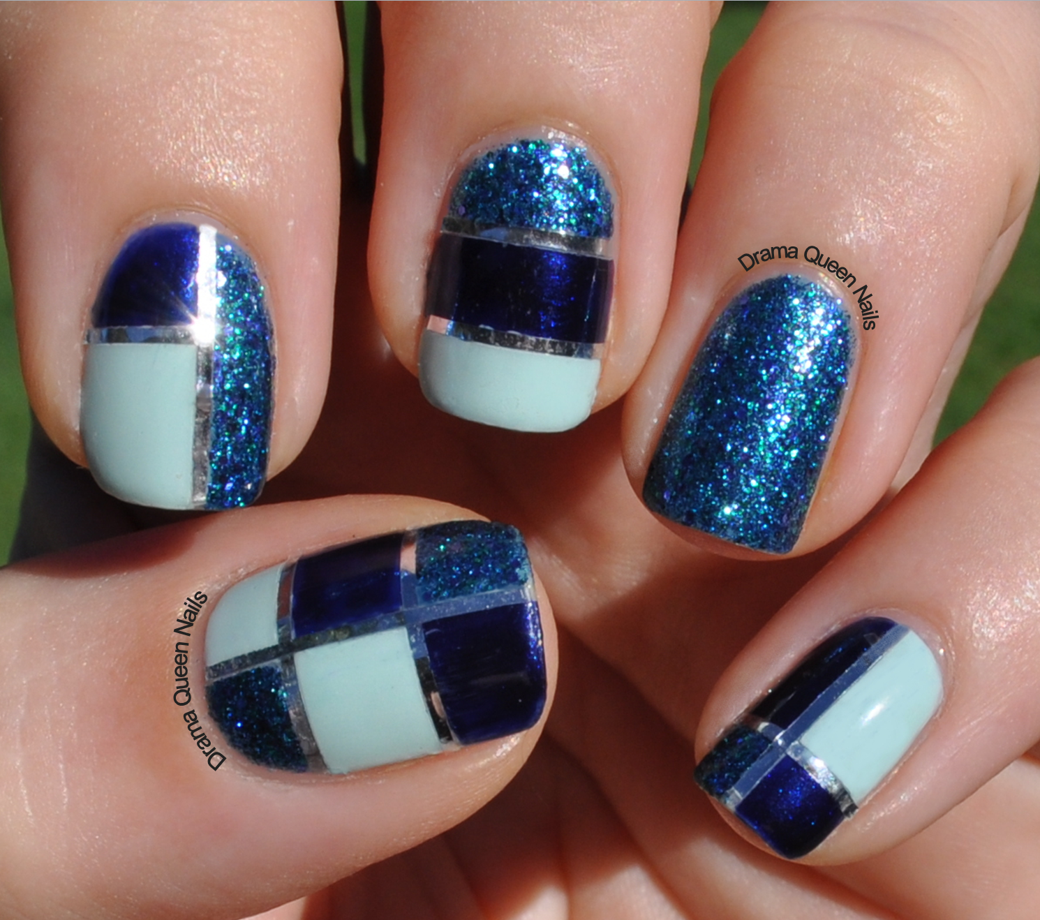 Drama Queen Nails: Light it up blue for World Autism Awareness Day