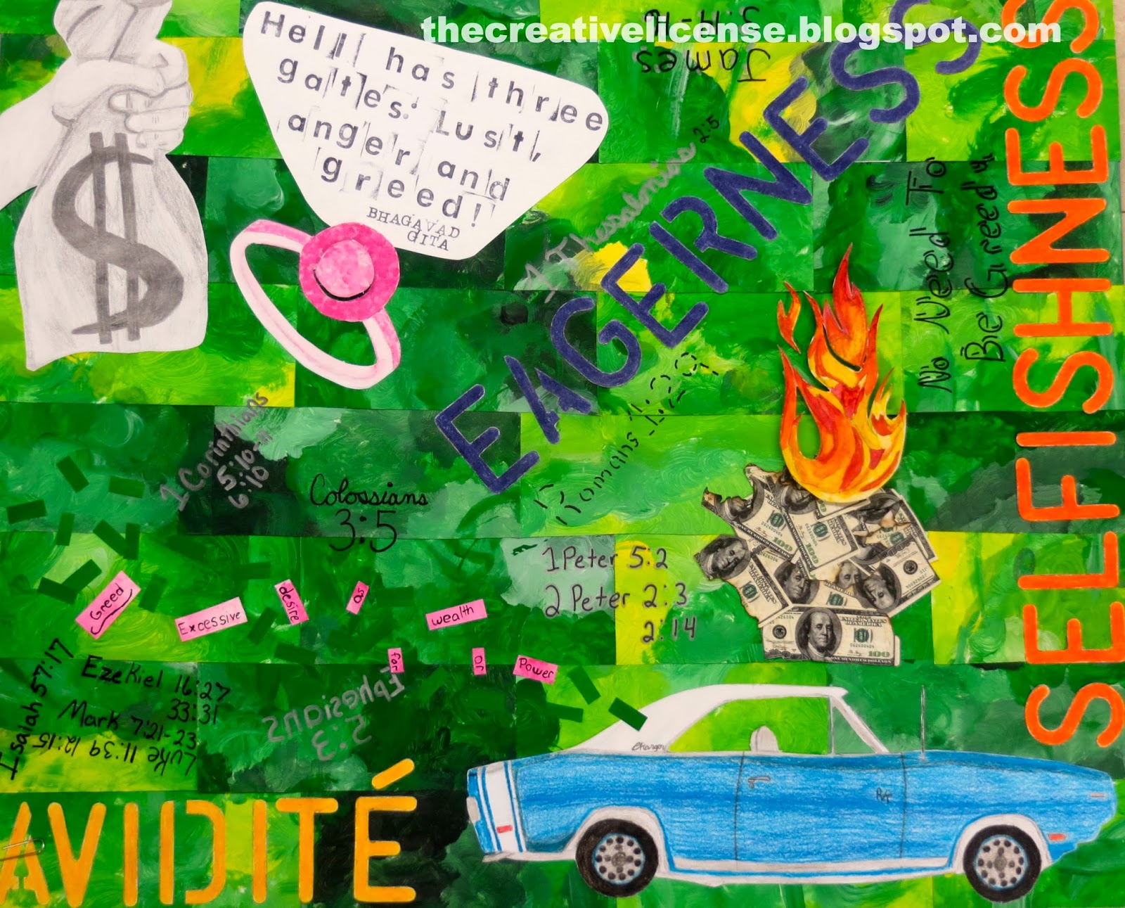 The Creative License: Social Issue Collage