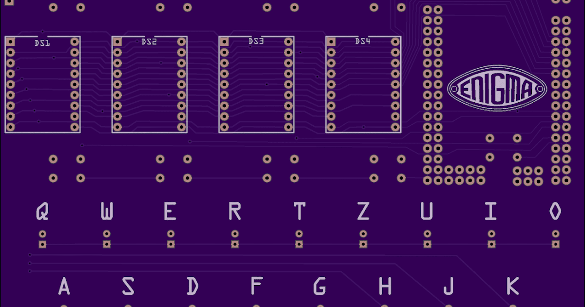 Arduino Enigma Machine Simulator : Enigma Simulator PCB almost ready ...