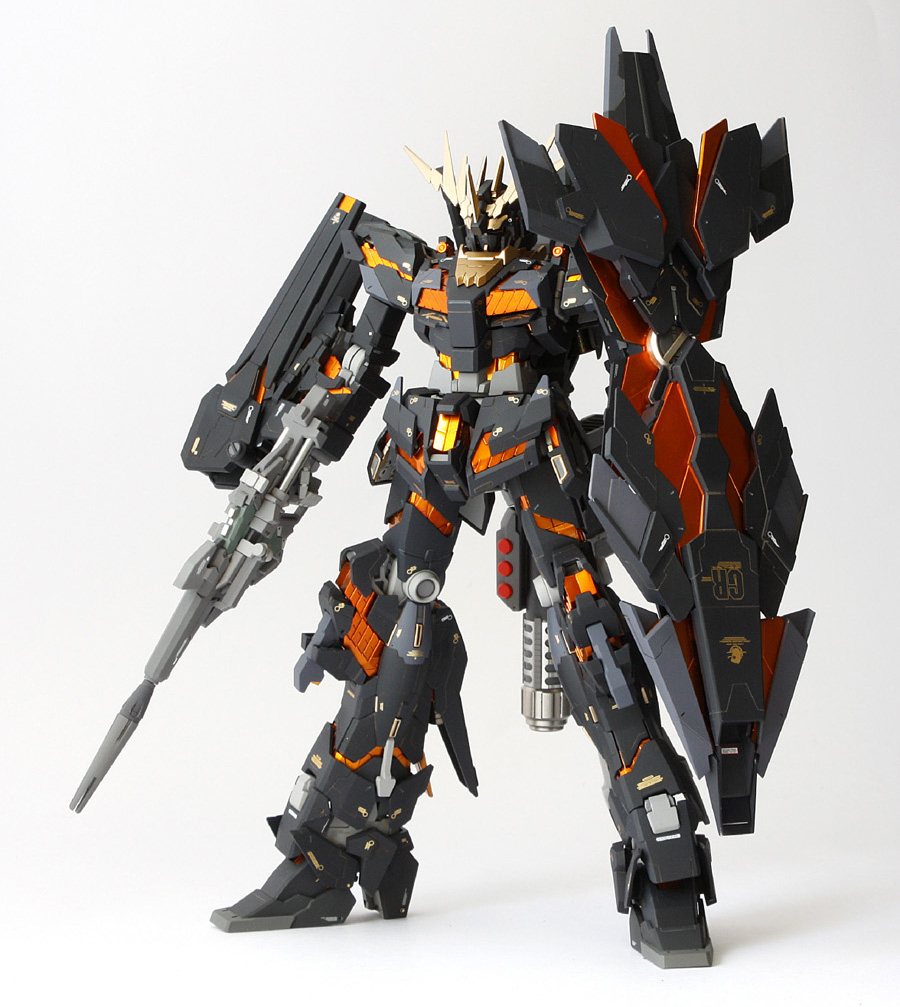 GUNDAM GUY: MG 1/100 Unicorn Gundam 02 Banshee + Full Armor + Armed ...