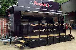 Portable Mini Mobile Kitchen Trailers