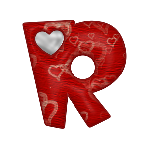 ® Colección de Gifs ®: IMÁGENES DE LETRAS ROJAS