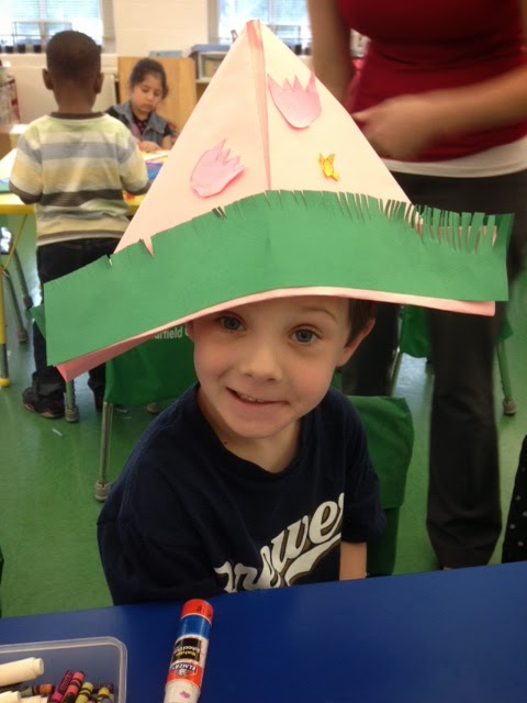 No Corner Suns: Spring Hats! The cutest kindergarten art project in the ...