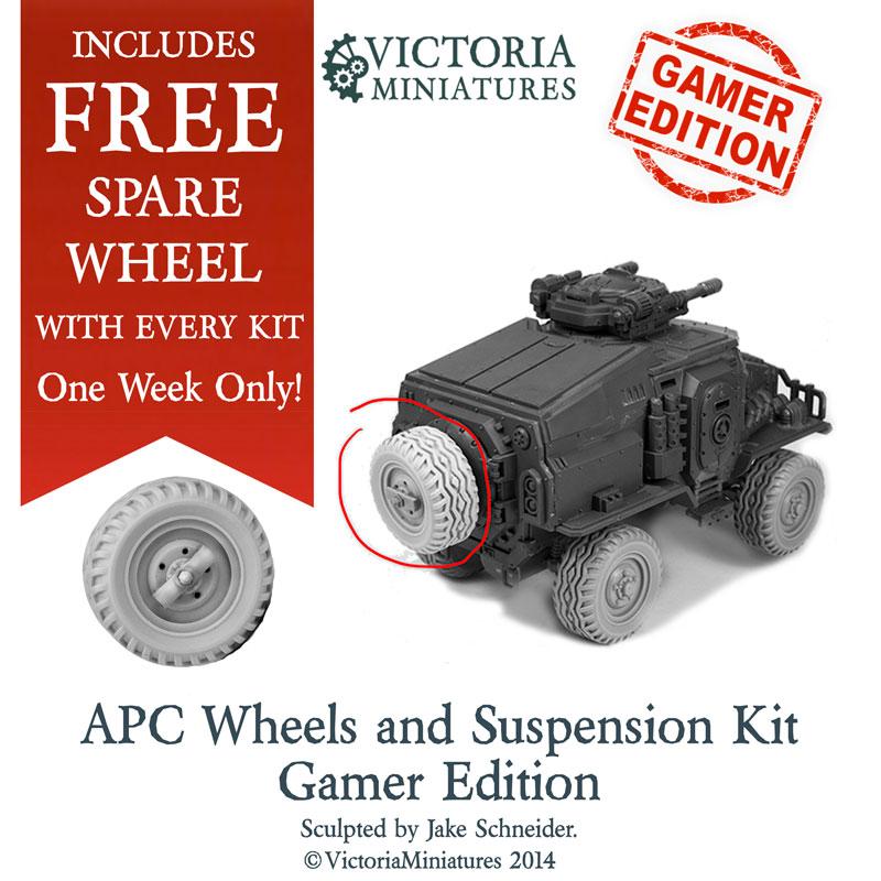 Tabletop Fix: Victoria Miniatures - APC Wheel Special Offer
