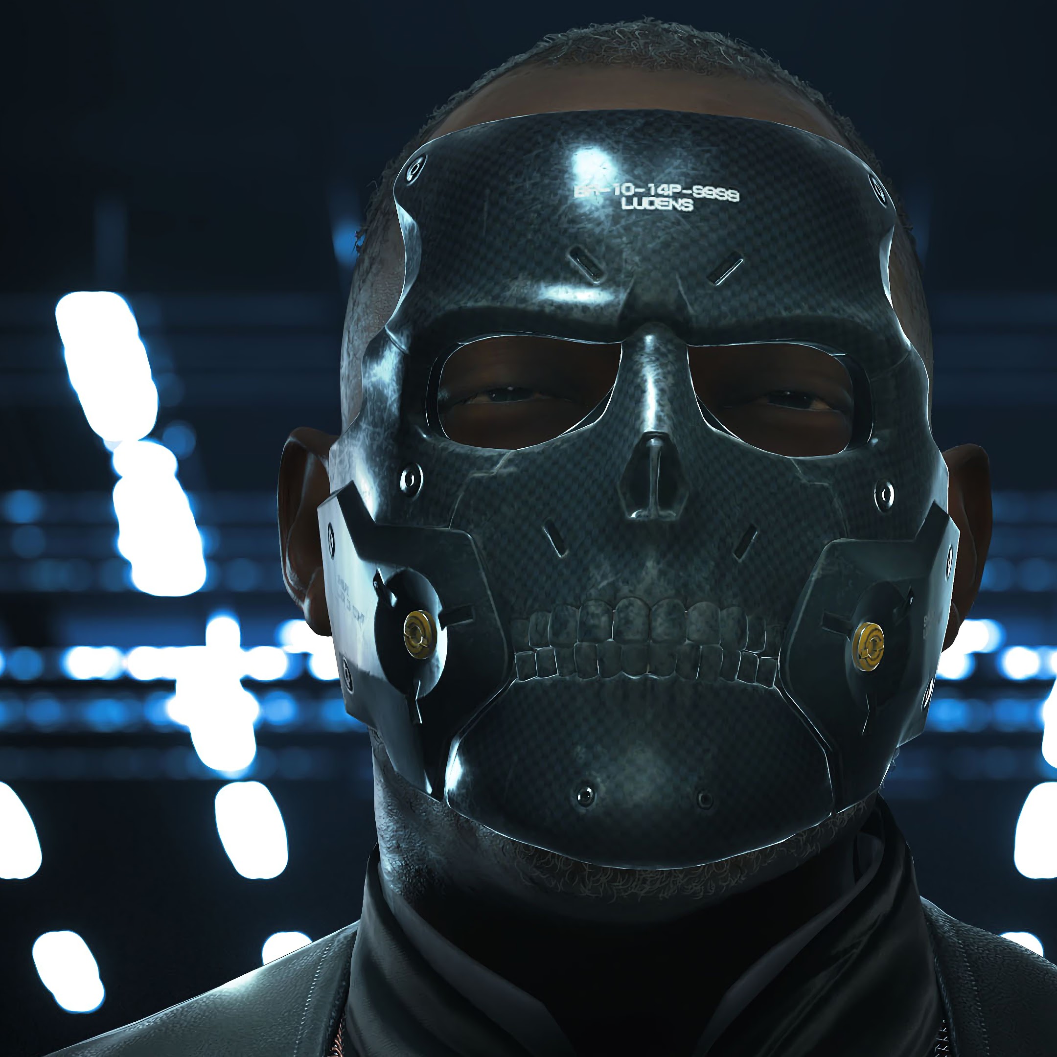 Death Stranding, Die-Hardman, Mask, 4K, #19 Wallpaper iPhone Phone