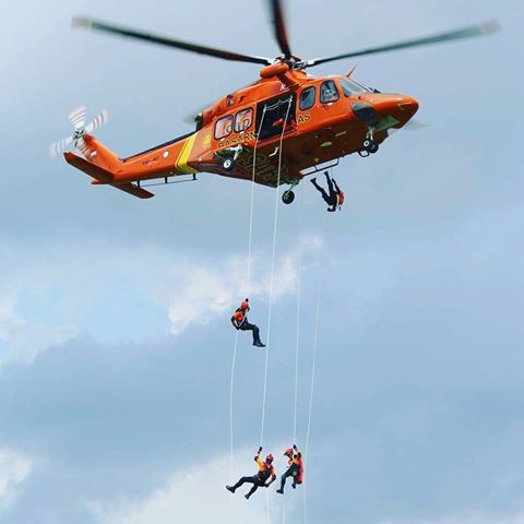 Helikopter AS 365 N3+ Dauphin Basarnas ~ Indonesia Teknologi