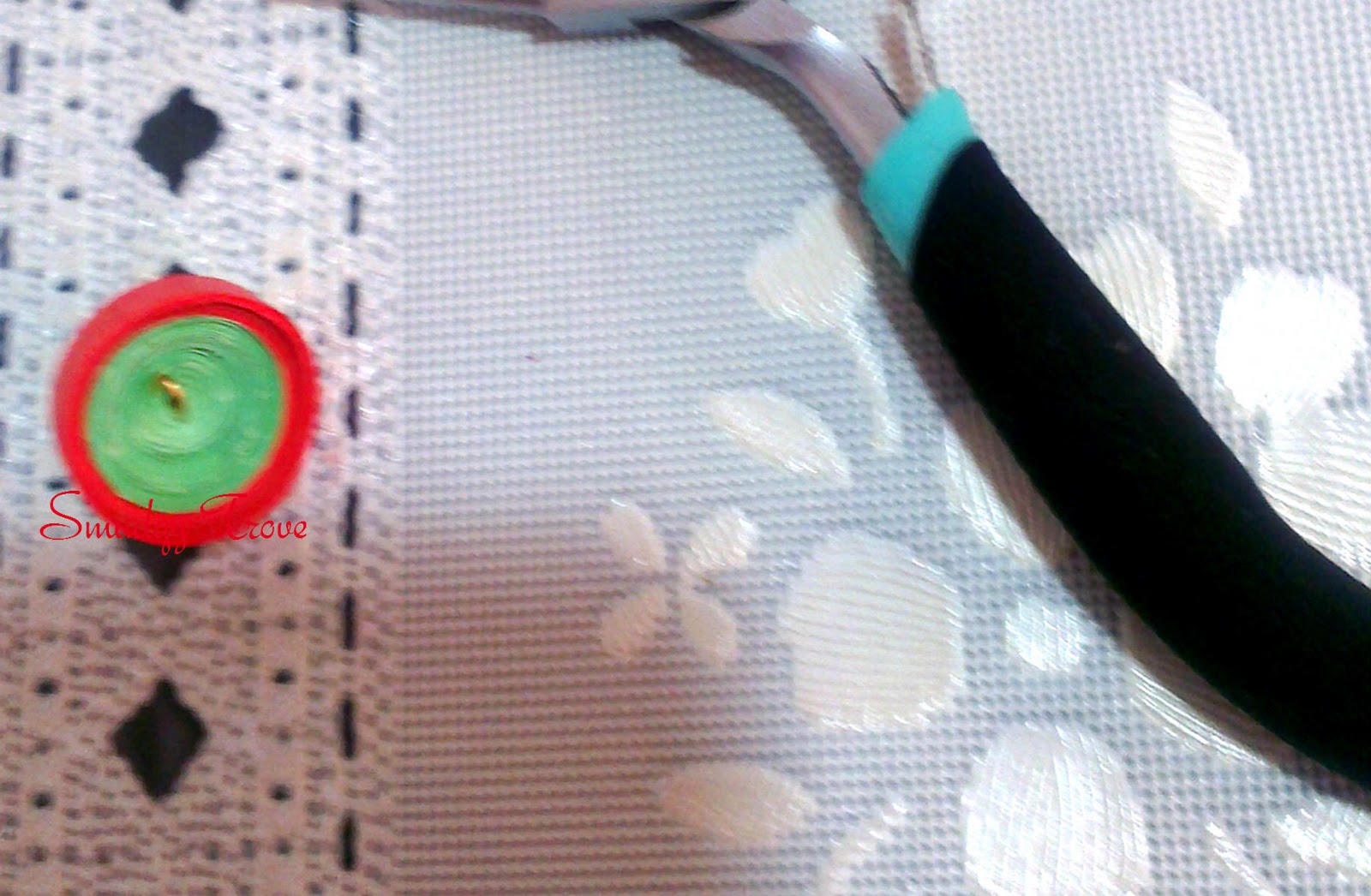 imprints handmade: Traditional jhumkis using paper-quilling