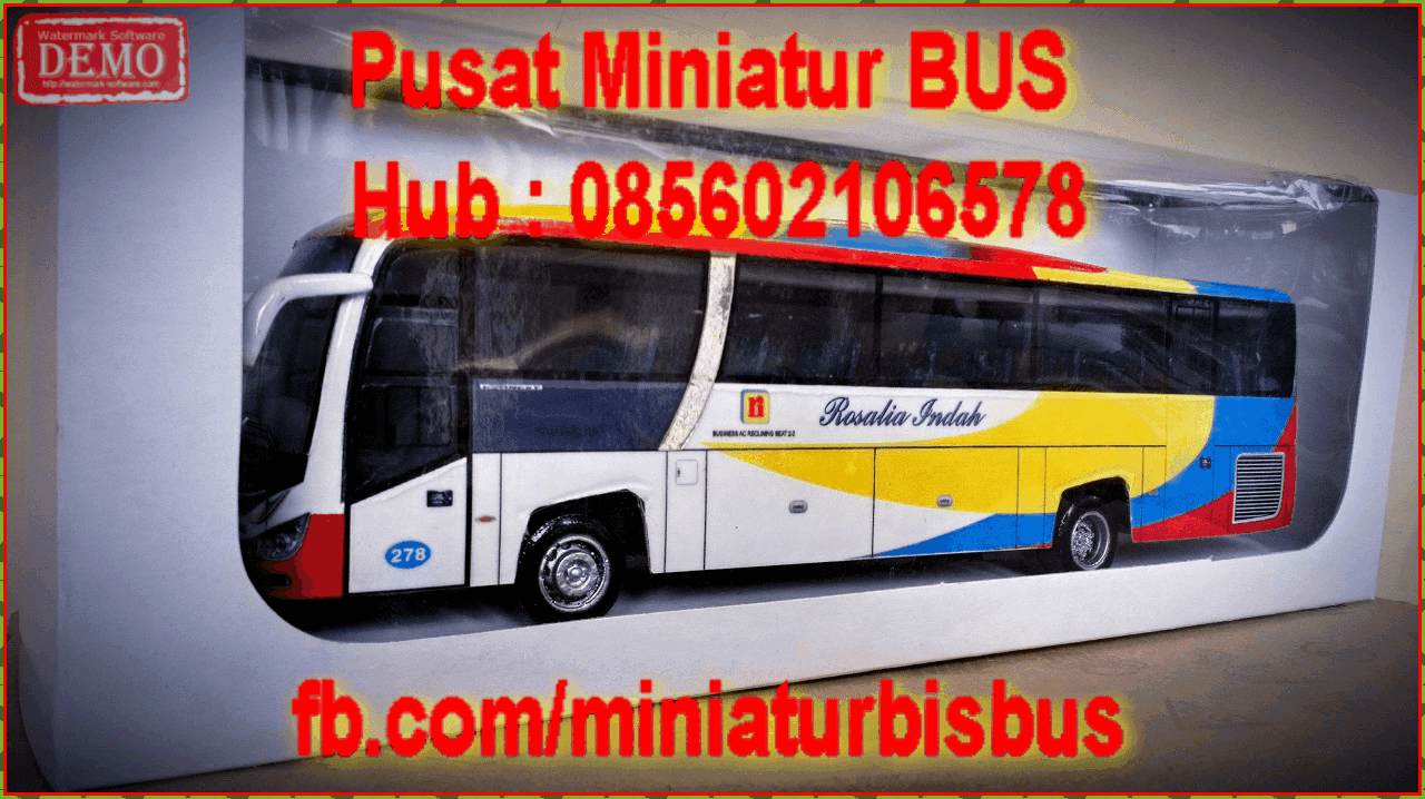 Miniatur Bis Bus | 085602106578: Miniatur Bus Bis Hasana Jaya ...