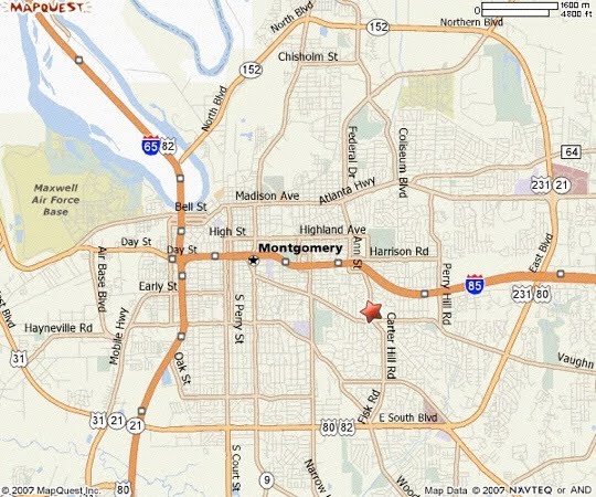 Montgomery County Texas Road Map