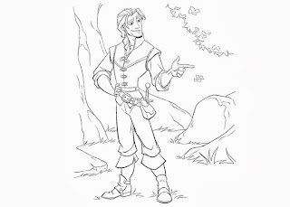 Flynn Rider coloring pages | Free Coloring Pages and Coloring Books for ...