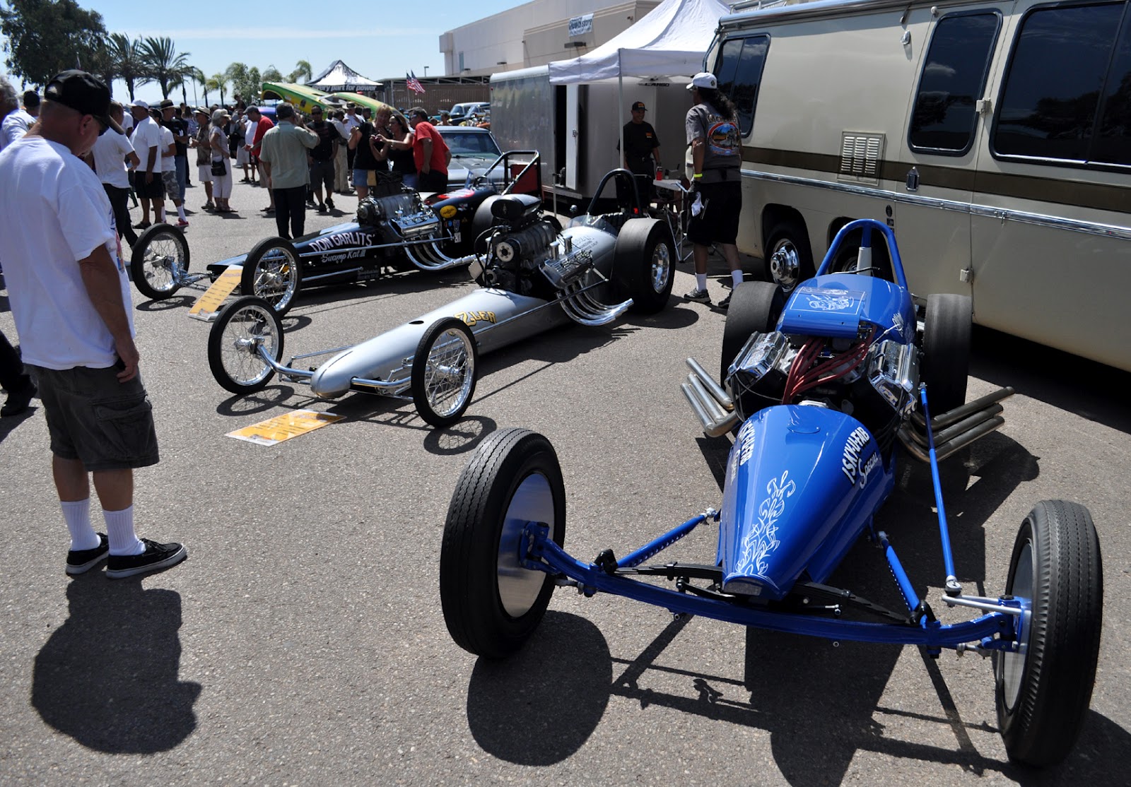 Worlds Fastest Dragster of 1957, the Isky U Fab Special of Cook and ...