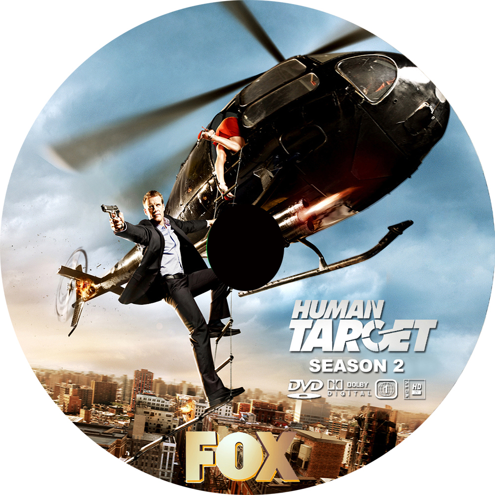 Minhas Capas: Capa DVD - Human Target Season 2