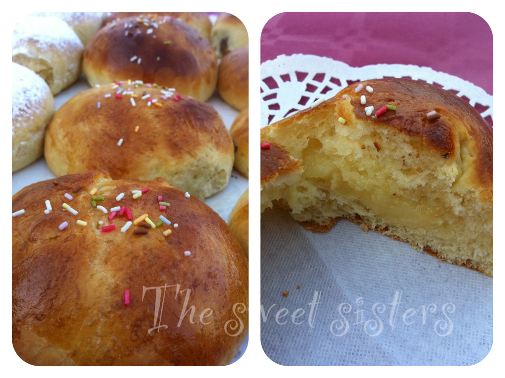 THE SWEET SISTERS: BRIOX CON PEPITAS DE CHOCOLATE Y RELLENOS VARIOS