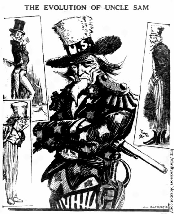 "Dear Old Uncle Sam" | Thrifty Scissors