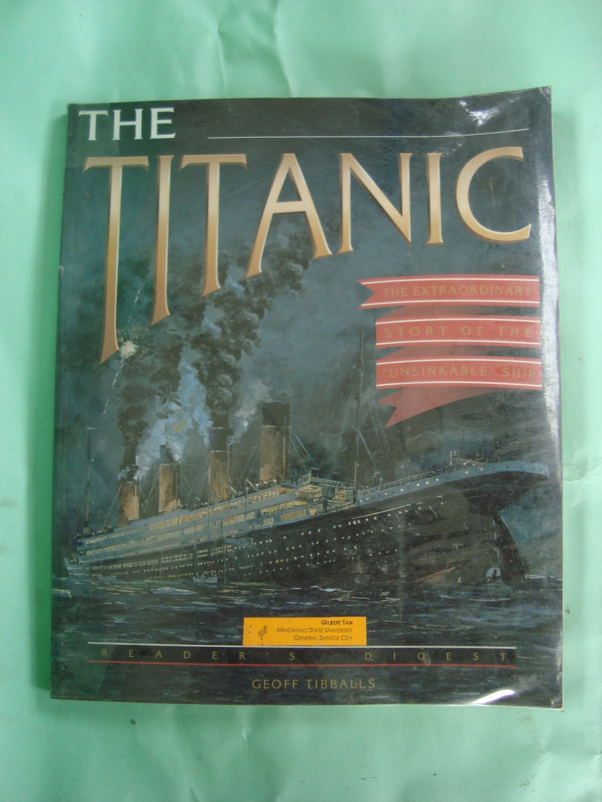 The Bookworm of Gensan: My Titanic book collection