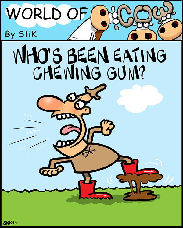 The Cartoonist known as StiK: World of Cow