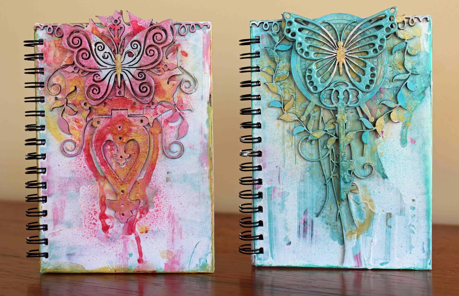 The Dusty Attic Blog: Altered NoteBooks - Heather McMahon