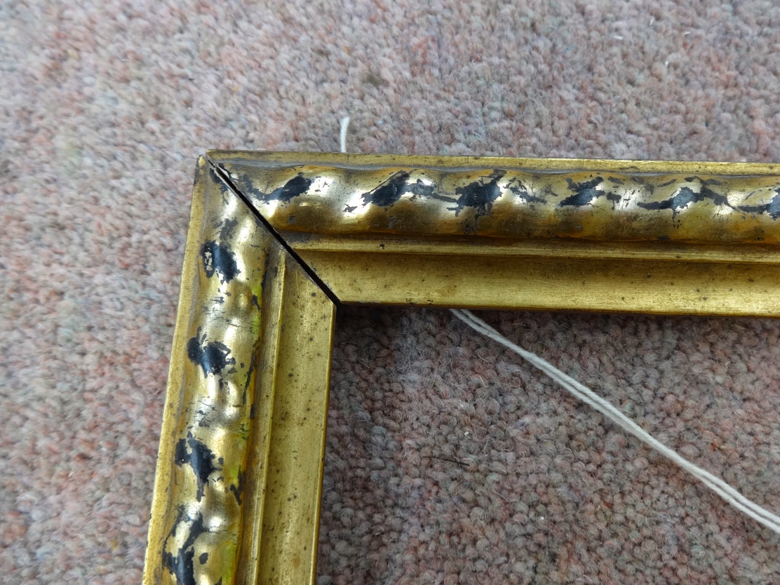 Antique Frame Sale: A Small Silver Gilt Ripple Frame