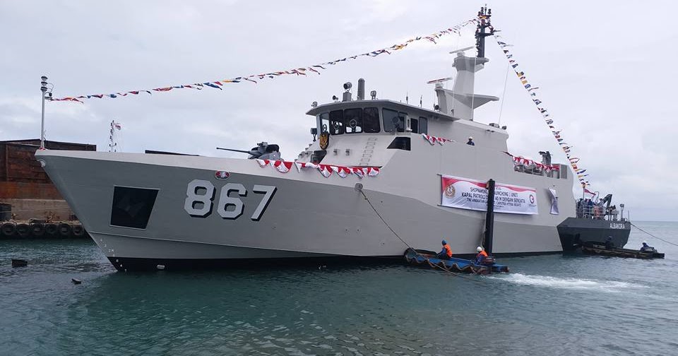TNI AL Launching Kapal Perang Baru PC-40 - Radar Analisis Berita Teknologi Dunia Militer ...