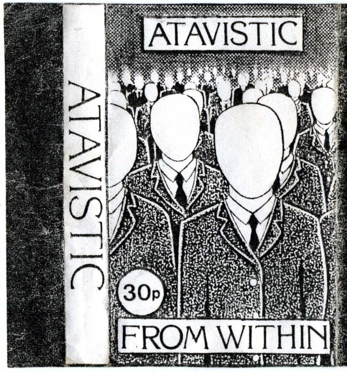 1000 Flights: ATAVISTIC-From Within-(Self Released-UK-1986)