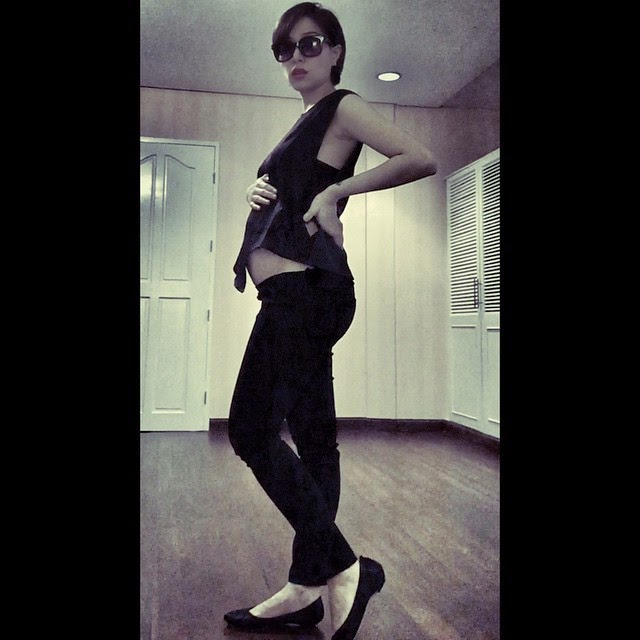 Sexy selfy Cristine Reyes new HAIRCUT SHORTHAIR, PREGGO Babybump ...