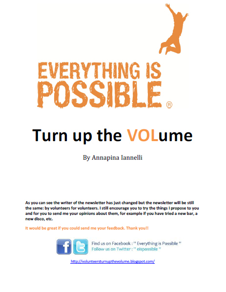 Turn up the VOLume!: Read the September-October Turn Up the VOLume ...