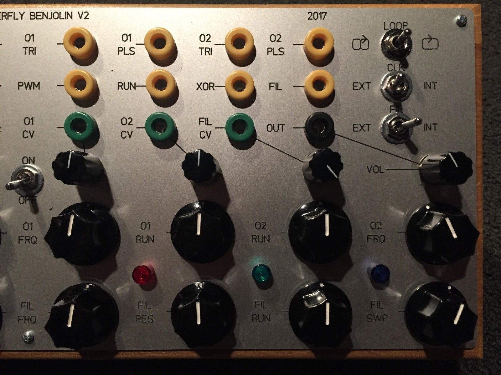 MATRIXSYNTH: Macumbista Benjolin Butterfly V2 Desktop Synth