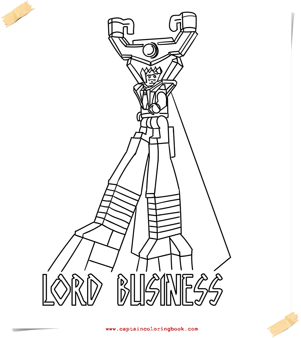 Lego Pieces Coloring Pages