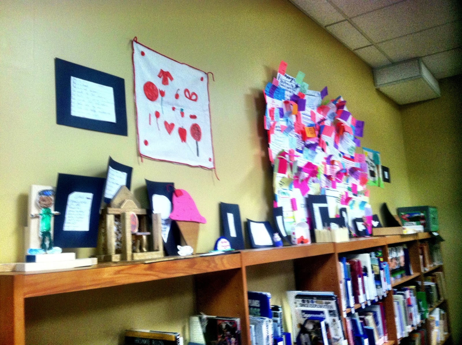 The Library Voice: Collaborative Poetry Gallery Walk Project....4th ...