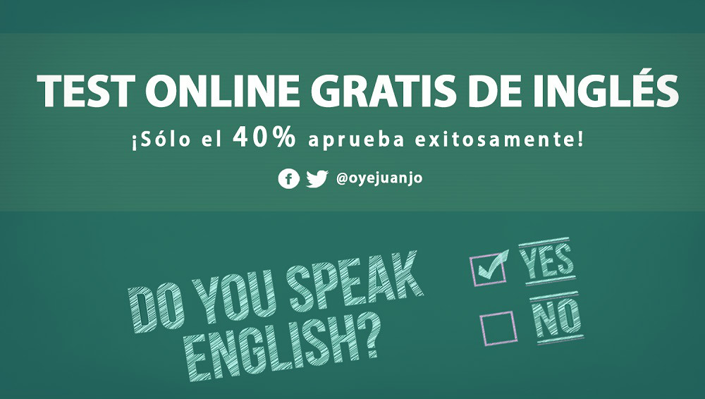 Sólo el 40% aprueba este test online gratis de inglés