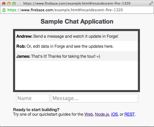 Dinis Cruz Blog: Using Firebase to sync data with a webpage (via Javascript, REST and Firebase ...