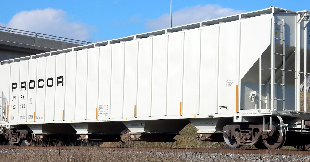 Trackside Treasure: Procor Covered Hopper Cars