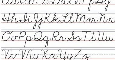 Cursive Writing, Penmanship Classes for Students Available at Powderly ...