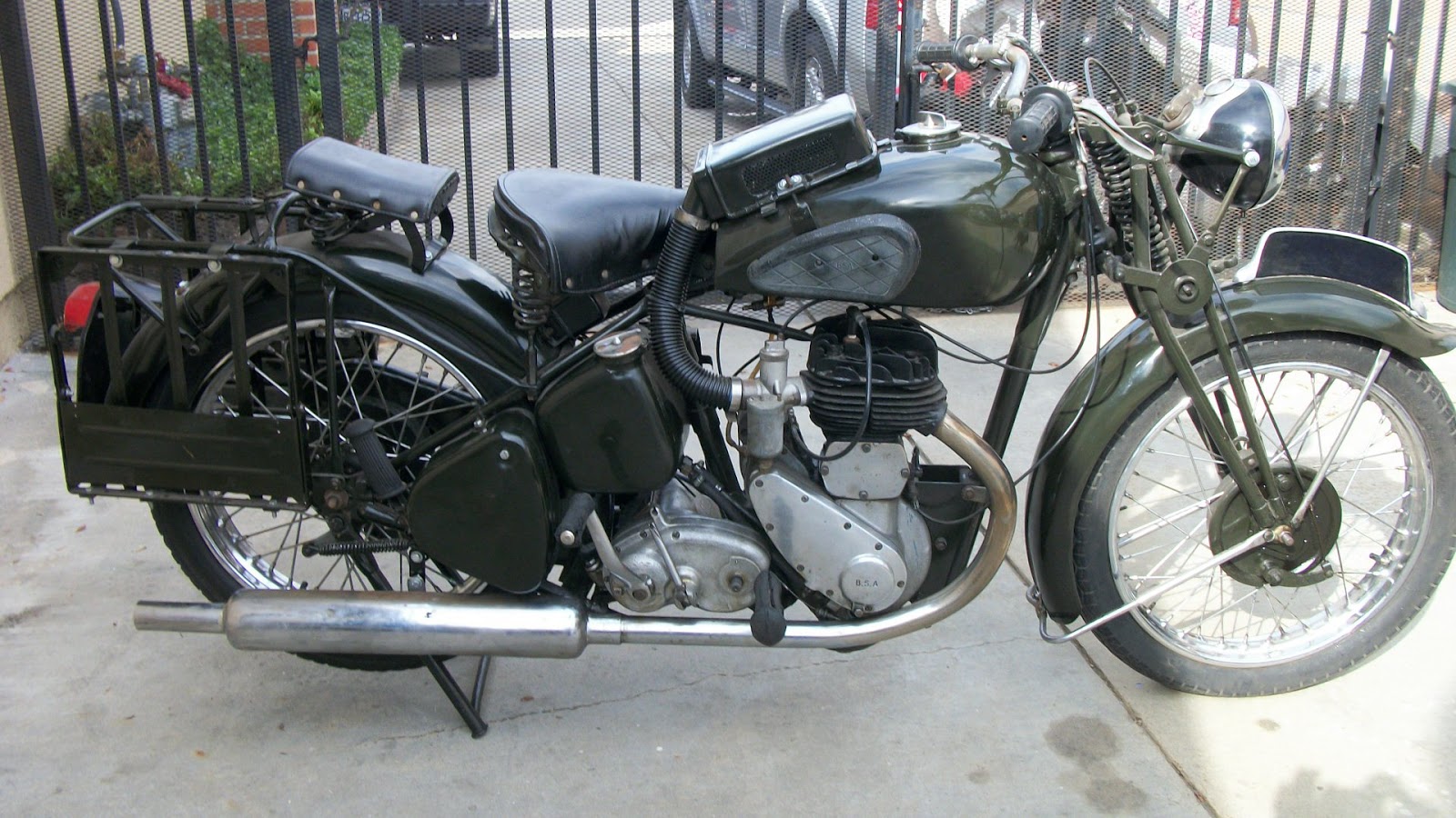 BSA Motorcycle: BSA m20