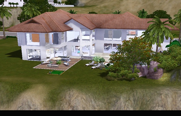 Koalafolio sims3 House : [LIVING DESIGN] CLEAN-W HOUSE THE SIMS 3
