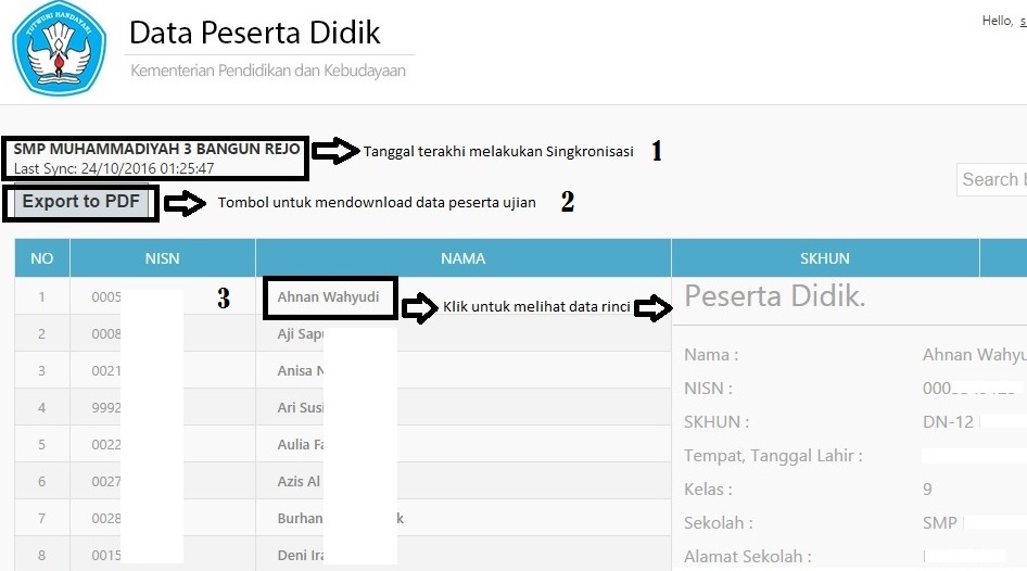 Cara Cek dan Verifikasi Data Calon Peserta Ujian Nasional | deJarfa.com