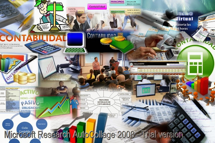 CONTABILIDAD, PRINCIPIOS, APLICACIONES Y USO: AUTOCOLLAGE DE ...