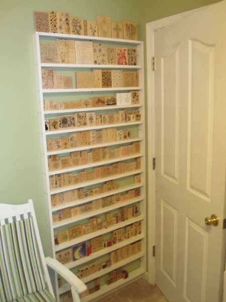 Tracys Treasures: Thinking Wood Mount Stamp Storage....