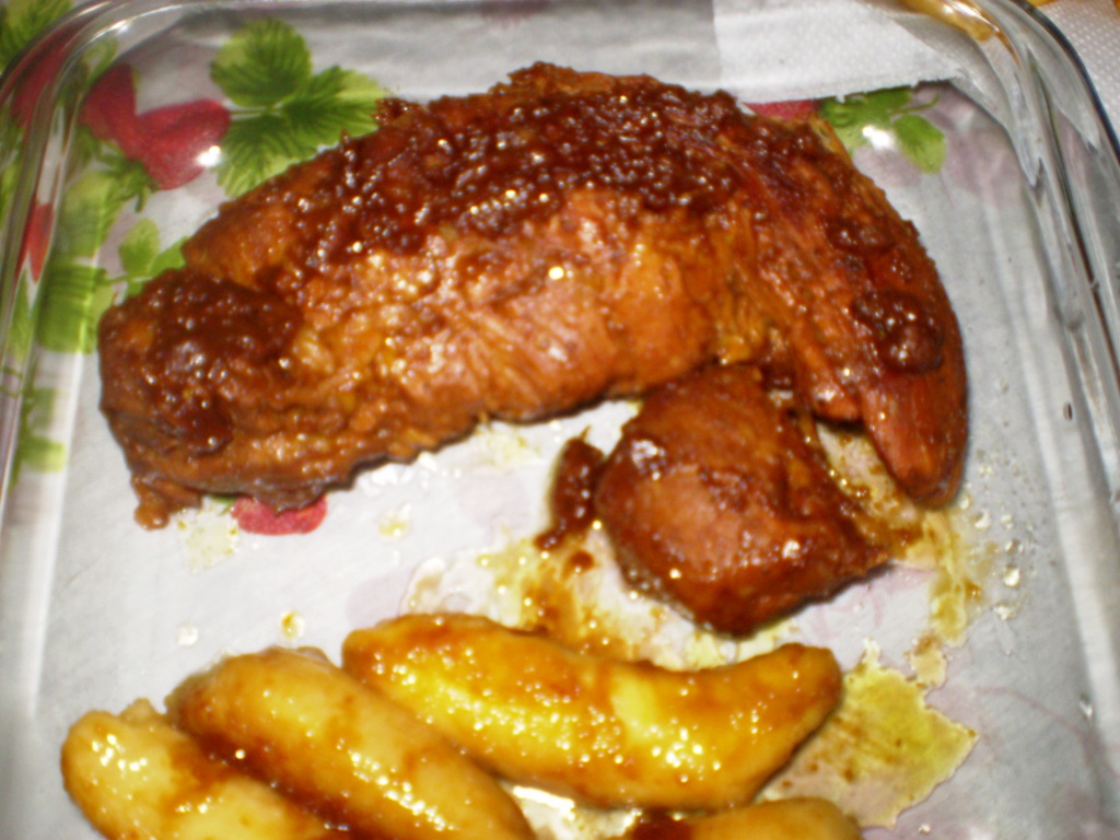 Armazém dos Sabores: Lombinho de Porco com Banana Caramelada