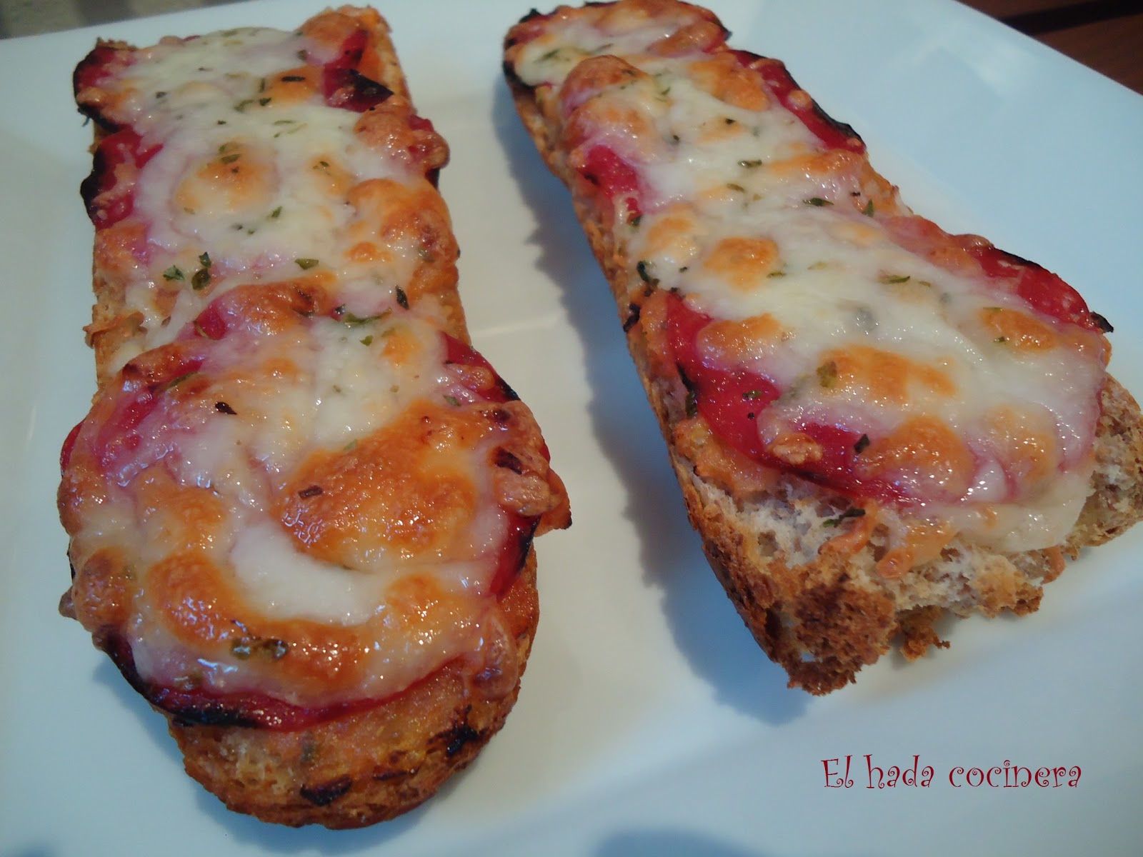 "EL HADA COCINERA (the fairy cook)": Panini de salami