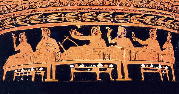 gastronomion: ΤΑ ΣΥΜΠΟΣΙΑ ΣΤΗΝ ΑΡΧΑΙΑ ΑΘΗΝΑ