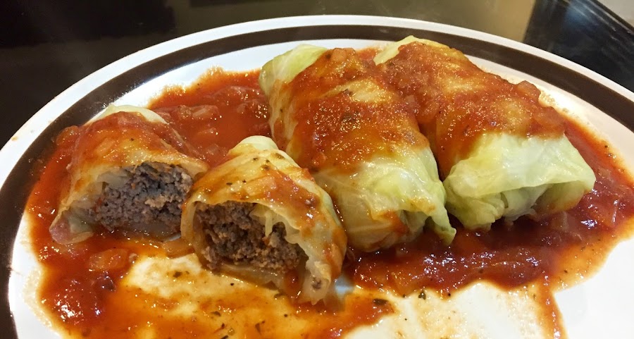Rollitos de repollo rellenos de carne molida | Cocina